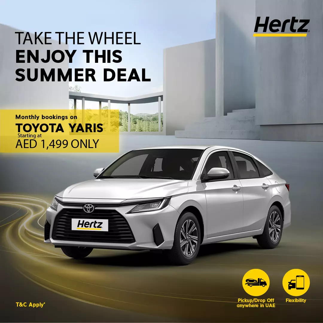 Special Deals & Offers on Car Rentals and Leasing | Hertz UAE