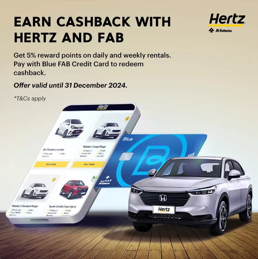 Rent a Car with Special Offers & Deals | Hertz UAE