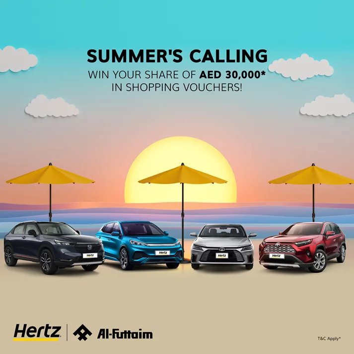 Rent a Car with Special Offers & Deals | Hertz UAE